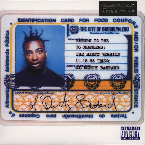 Ol' Dirty Bastard - Return To The 36 Chambers: The Dirty Version (Bonus ...