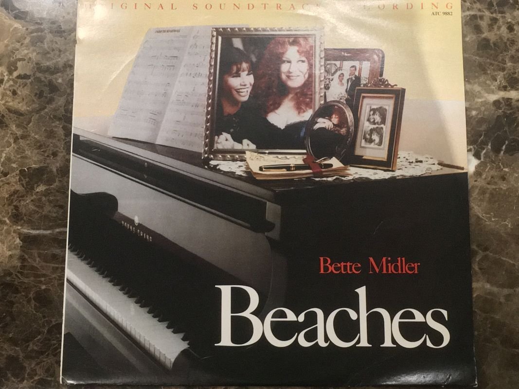 Bette Midler - Beaches (Original Soundtrack Recording) (VG+/VG) - Mr Vinyl