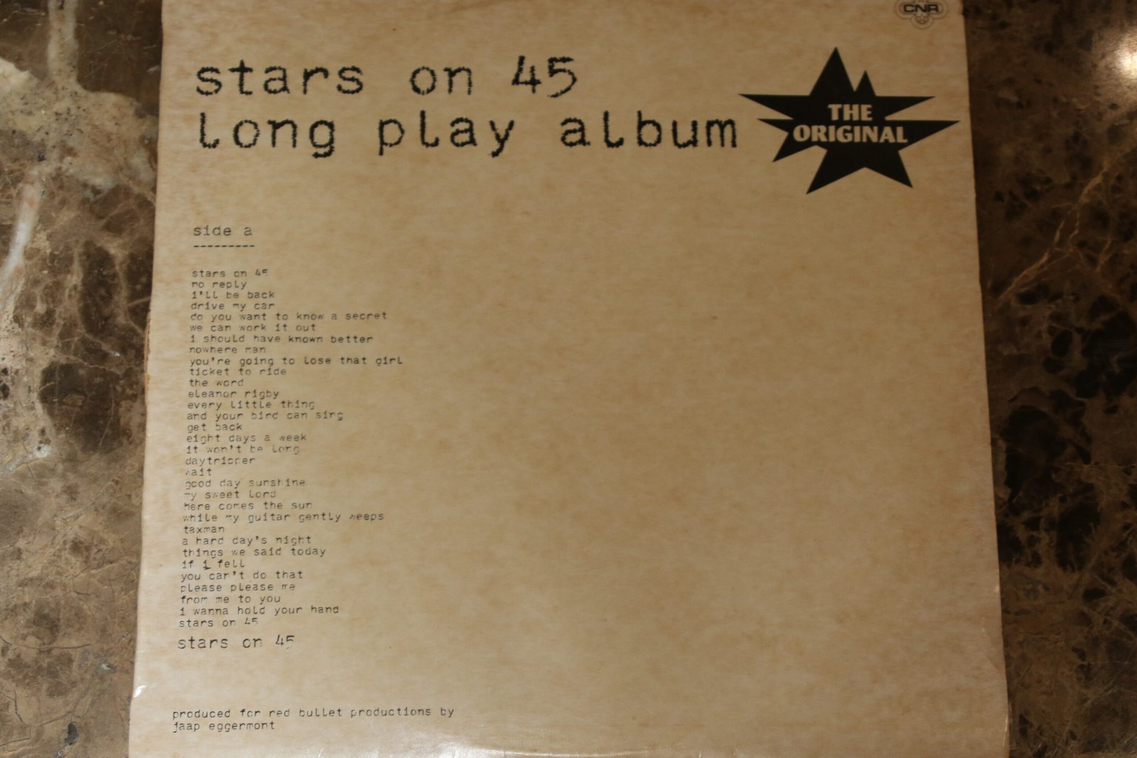 Stars On 45 - Long Play Album (G+) - Mr Vinyl