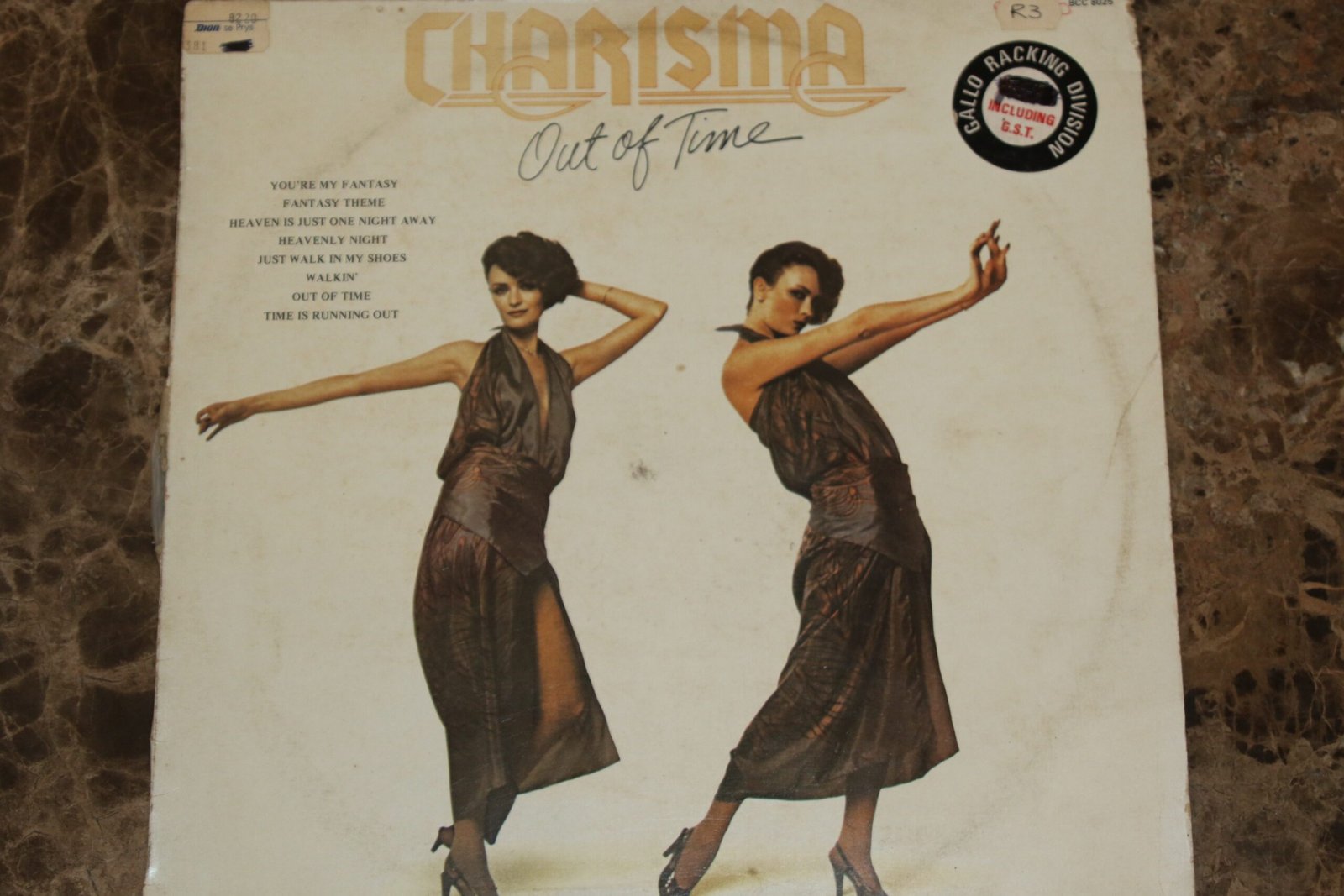 Charisma - Out Of Time (G+/G) - Mr Vinyl