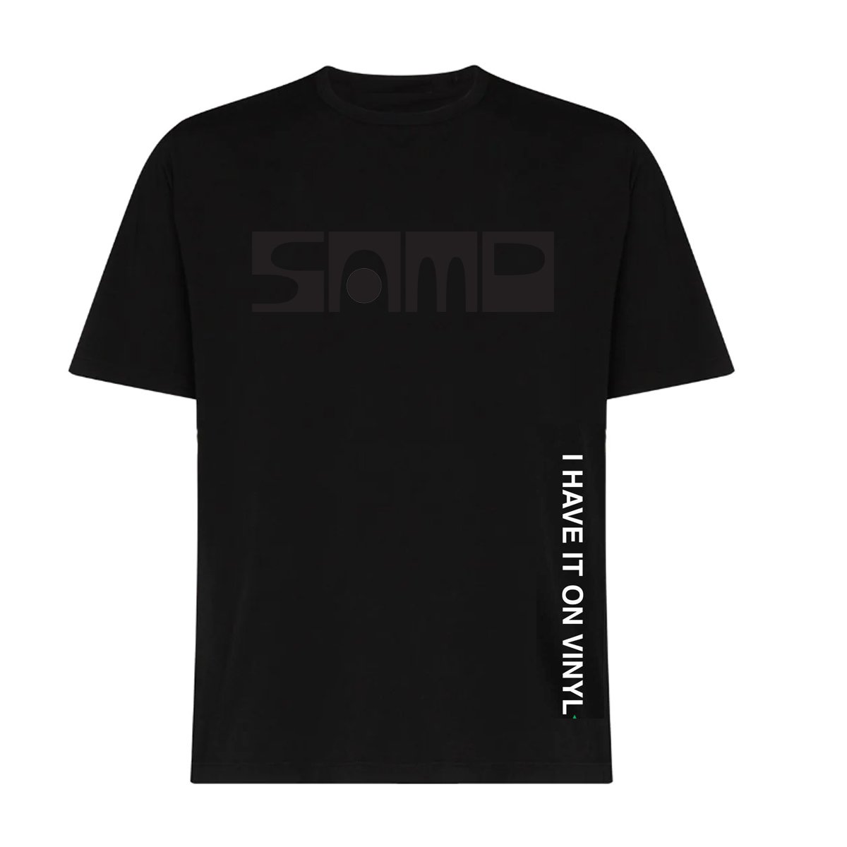 SAMP Black Logo T-Shirt - Mr Vinyl