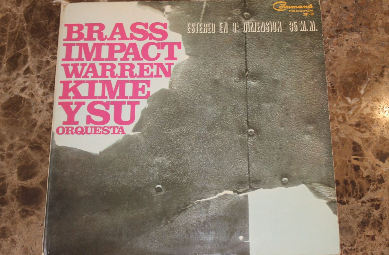 Warren Kime And His Brass Impact Orchestra - Explosive Brass Impact (G+ ...