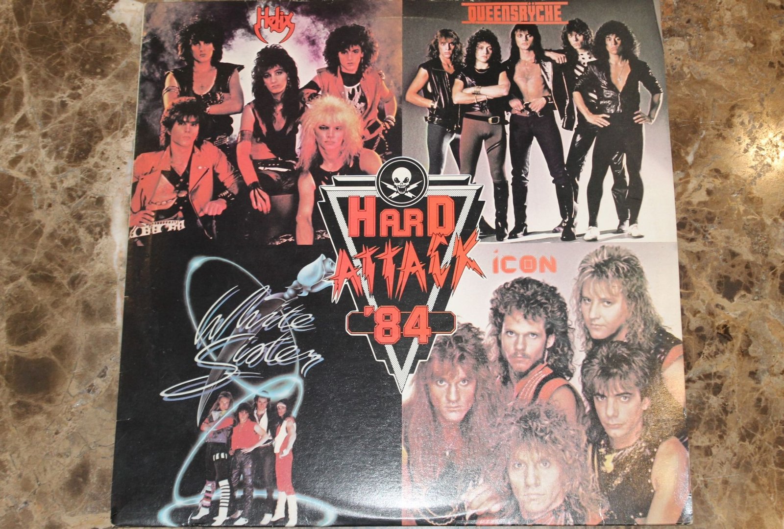 Various - Hard Attack '84 (VG+) - Mr Vinyl