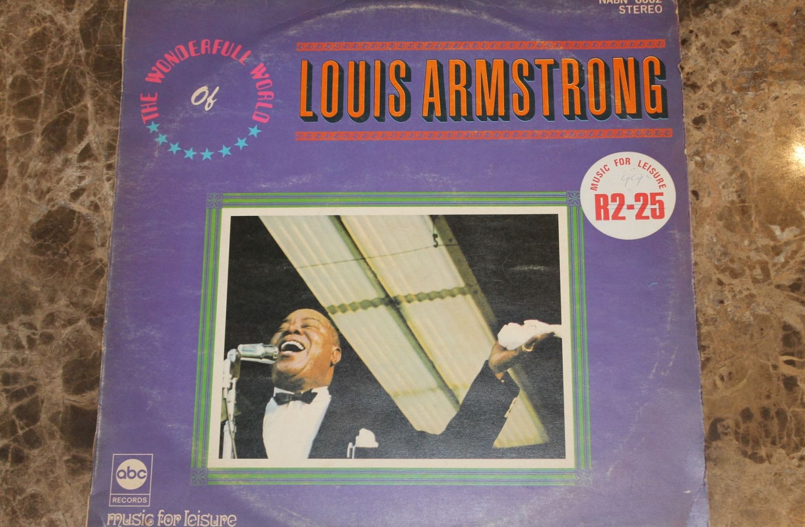 Louis Armstrong - The Wonderfull World Of Louis Armstrong (G+) - Mr Vinyl