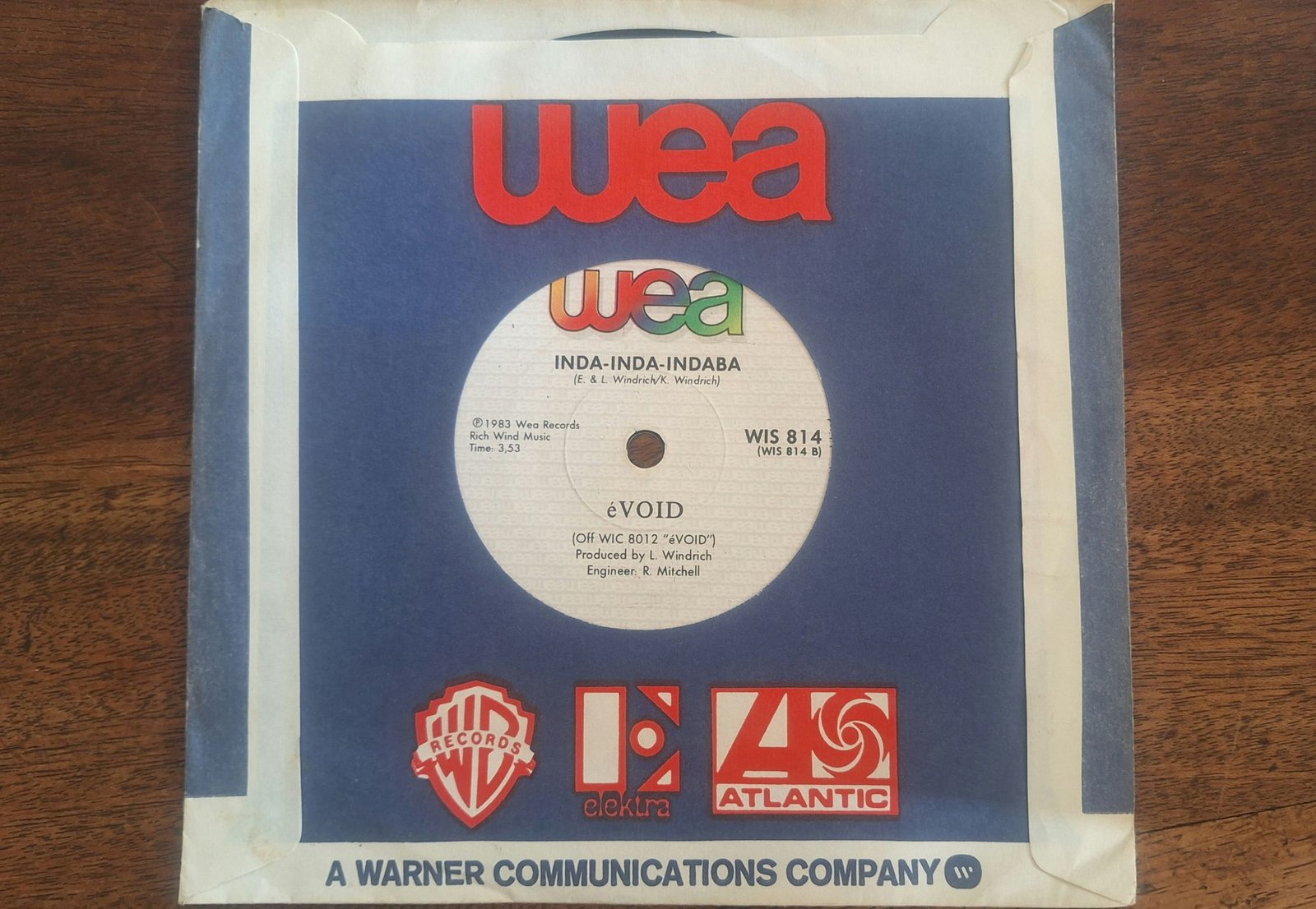 éVoid - Taximan (VG/Gen) (7") - Mr Vinyl