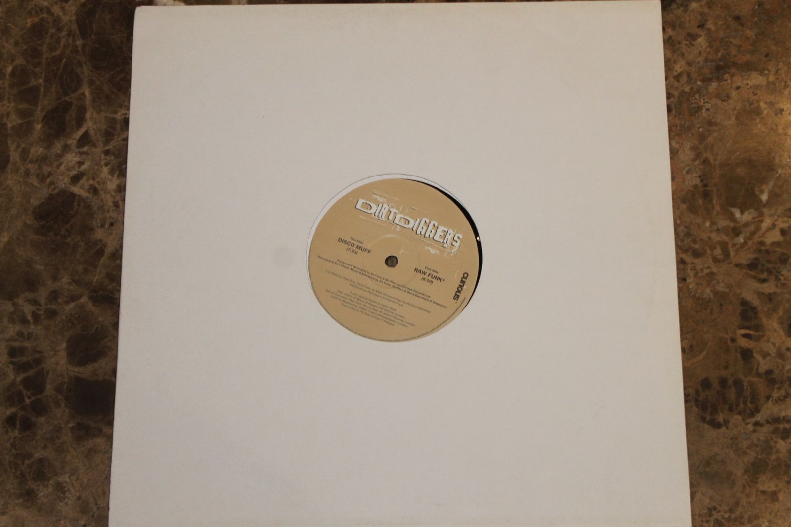 DirtDiggers - Disco Muff / Raw Funk (VG+/Gen) - Mr Vinyl