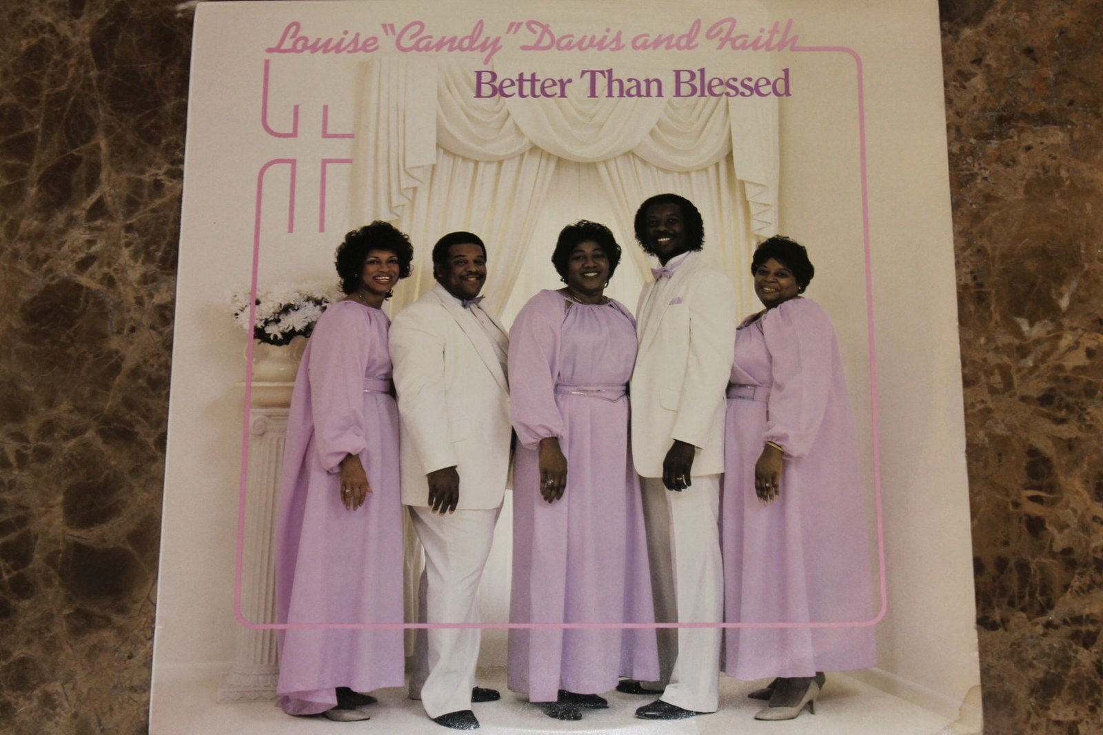 Louise "Candy" Davis And Faith - Better Than Blessed (VG+) - Mr Vinyl