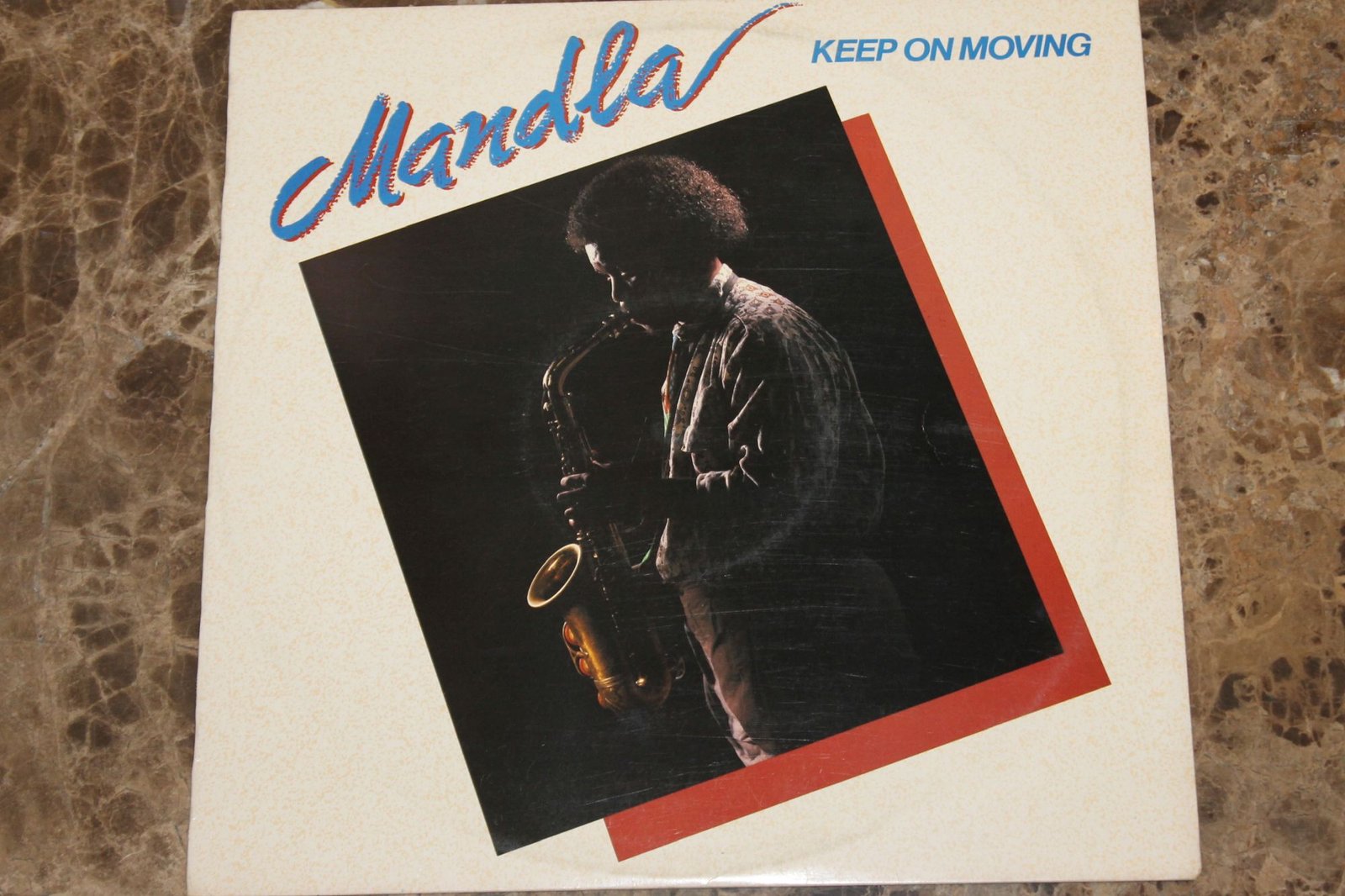Mandla Masuku - Keep On Moving (VG+) - Mr Vinyl