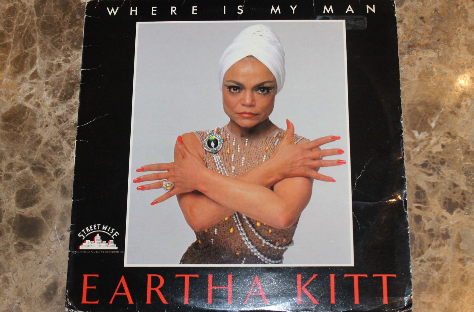 Eartha Kitt - Where Is My Man (VG/G+) (12") - Mr Vinyl