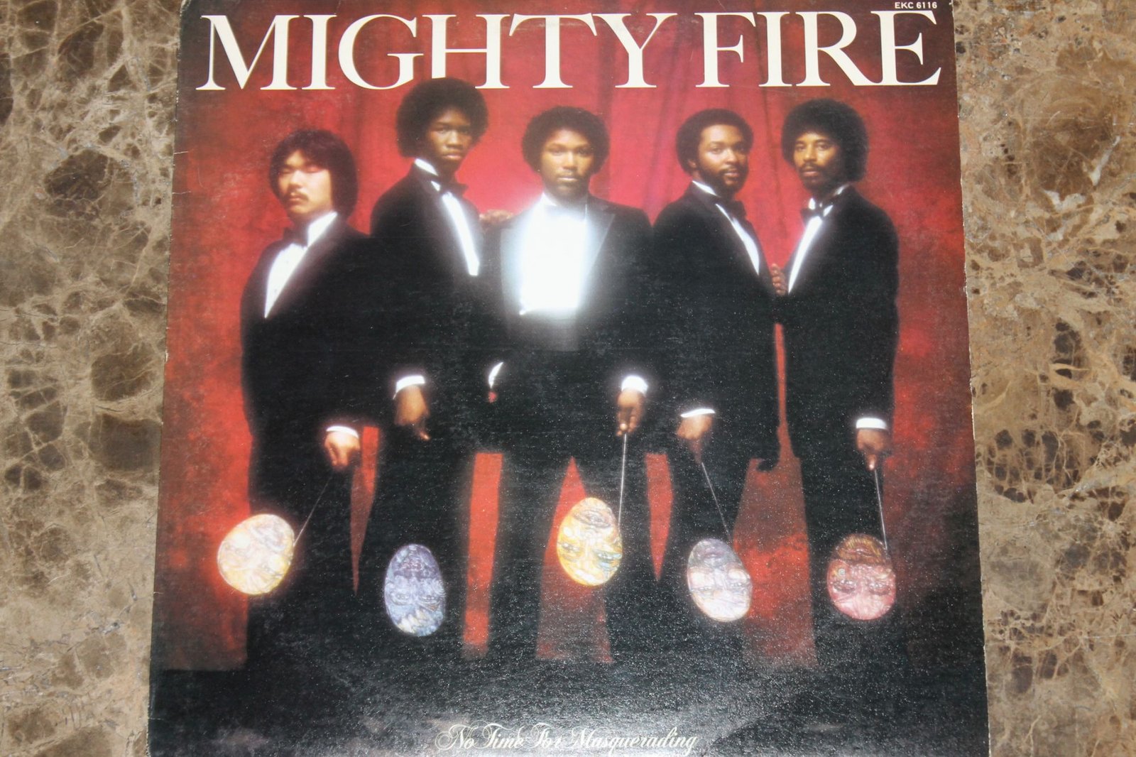 Mighty Fire - No Time For Masquerading (VG+/VG) - Mr Vinyl