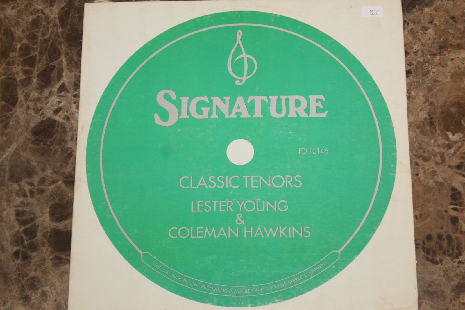 Lester Young / Coleman Hawkins - Classic Tenors (VG+/G+) - Mr Vinyl