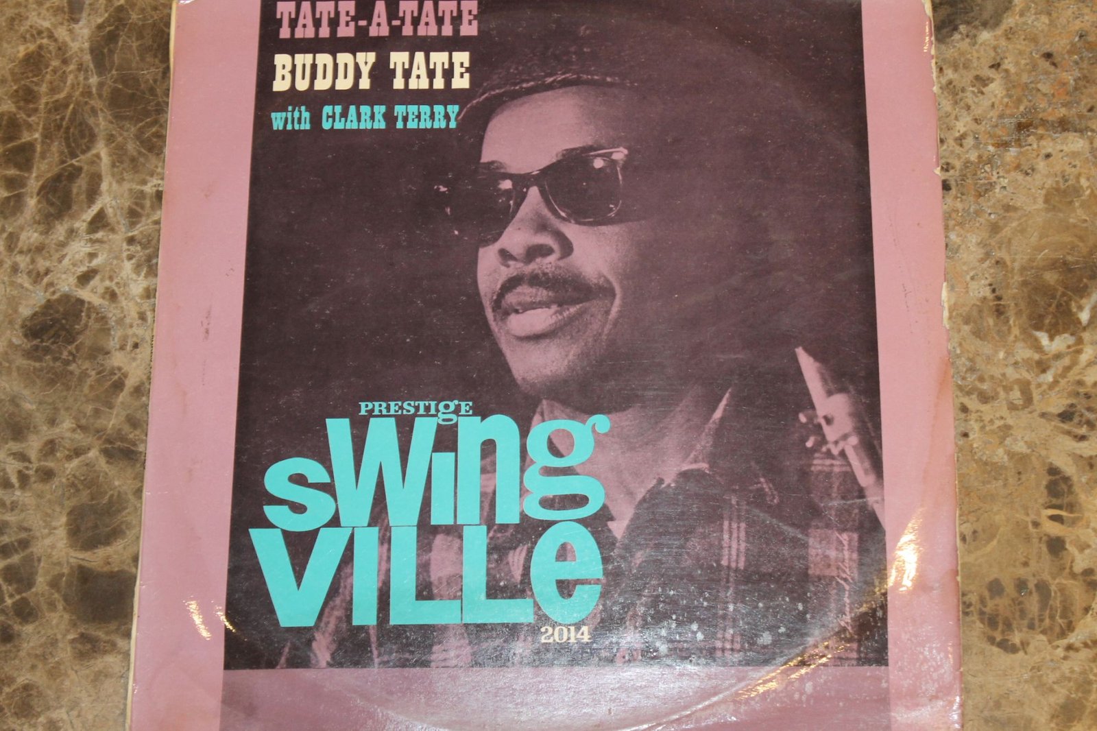 Buddy Tate With Clark Terry - Tate-A-Tate (G+) - Mr Vinyl