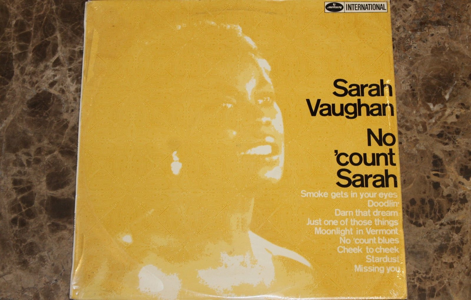 Sarah Vaughan - No 'count Sarah (VG/G+) - Mr Vinyl