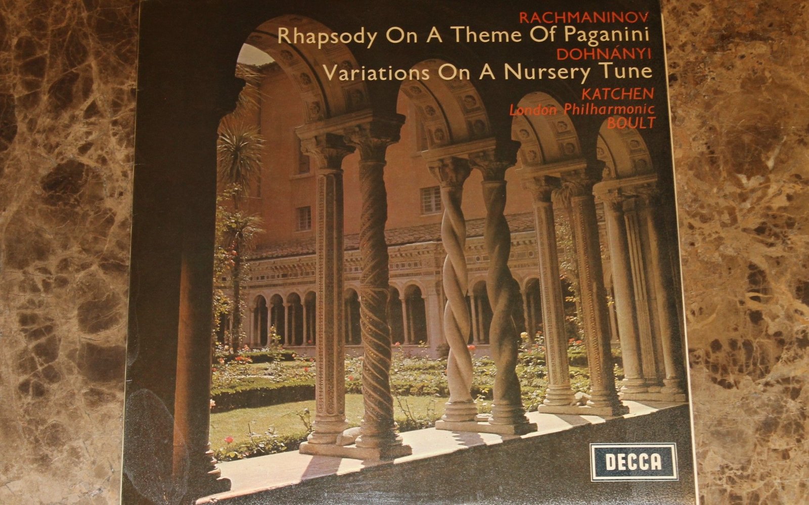 Rachmaninov -Rhapsody On A Theme Of Paganini / Variations On A Nursery ...