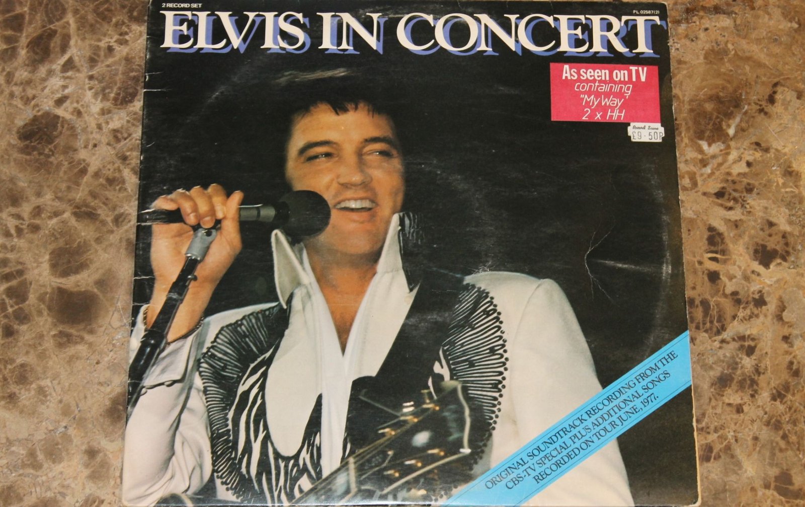 Elvis Presley - Elvis In Concert (G+) - Mr Vinyl