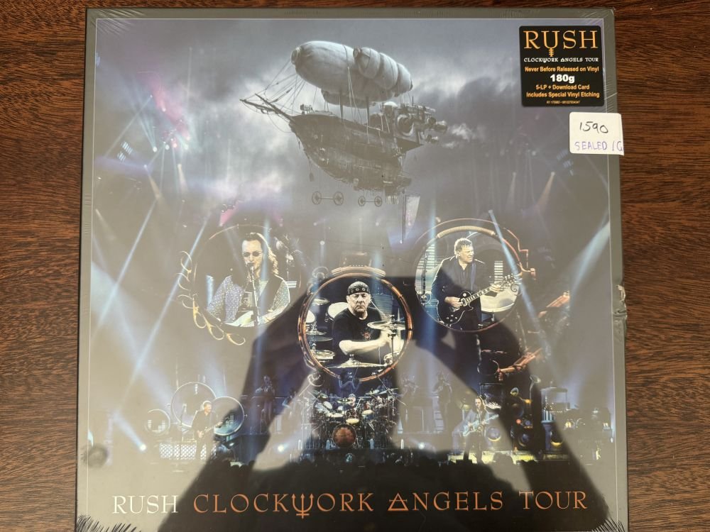 Rush - Clockwork Angels Tour (5LP Boxset) (Sealed/G+) - Mr Vinyl