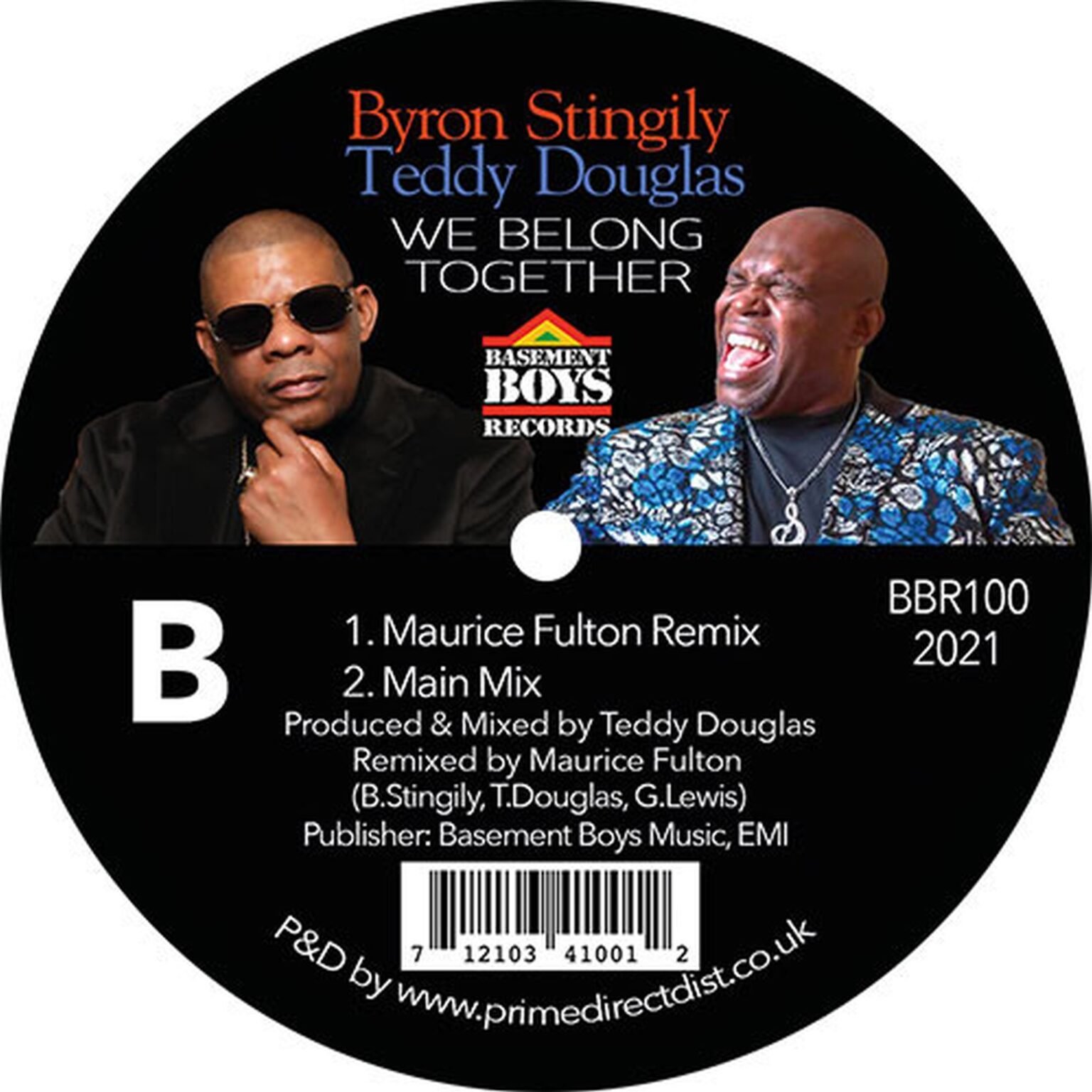 Byron Stingily, Teddy Douglas - We Belong Together - Mr Vinyl