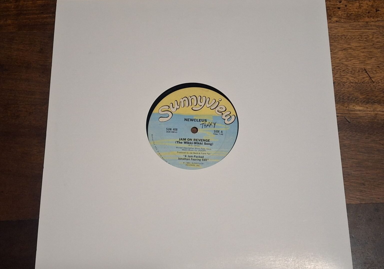 Newcleus - Jam On Revenge (The Wikki-Wikki Song) (G+/Gen) (12") - Mr Vinyl