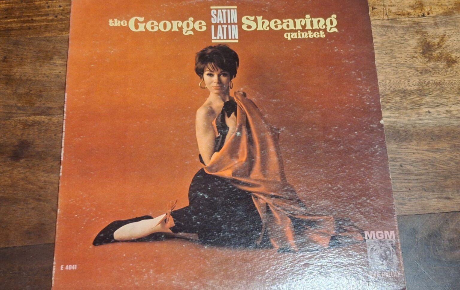 The George Shearing Quintet - Satin Latin (G+) - Mr Vinyl