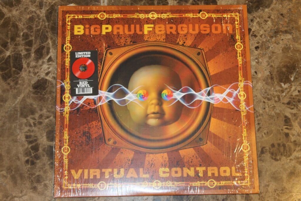 Paul Ferguson - Virtual Control (VG+) (Red Vinyl) (Ltd. Ed.) - Mr Vinyl