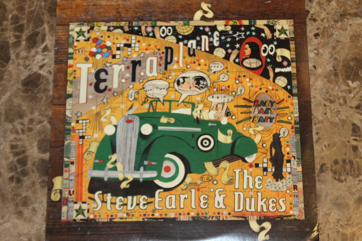 Steve Earle & The Dukes - Terraplane (VG++/VG+) - Mr Vinyl